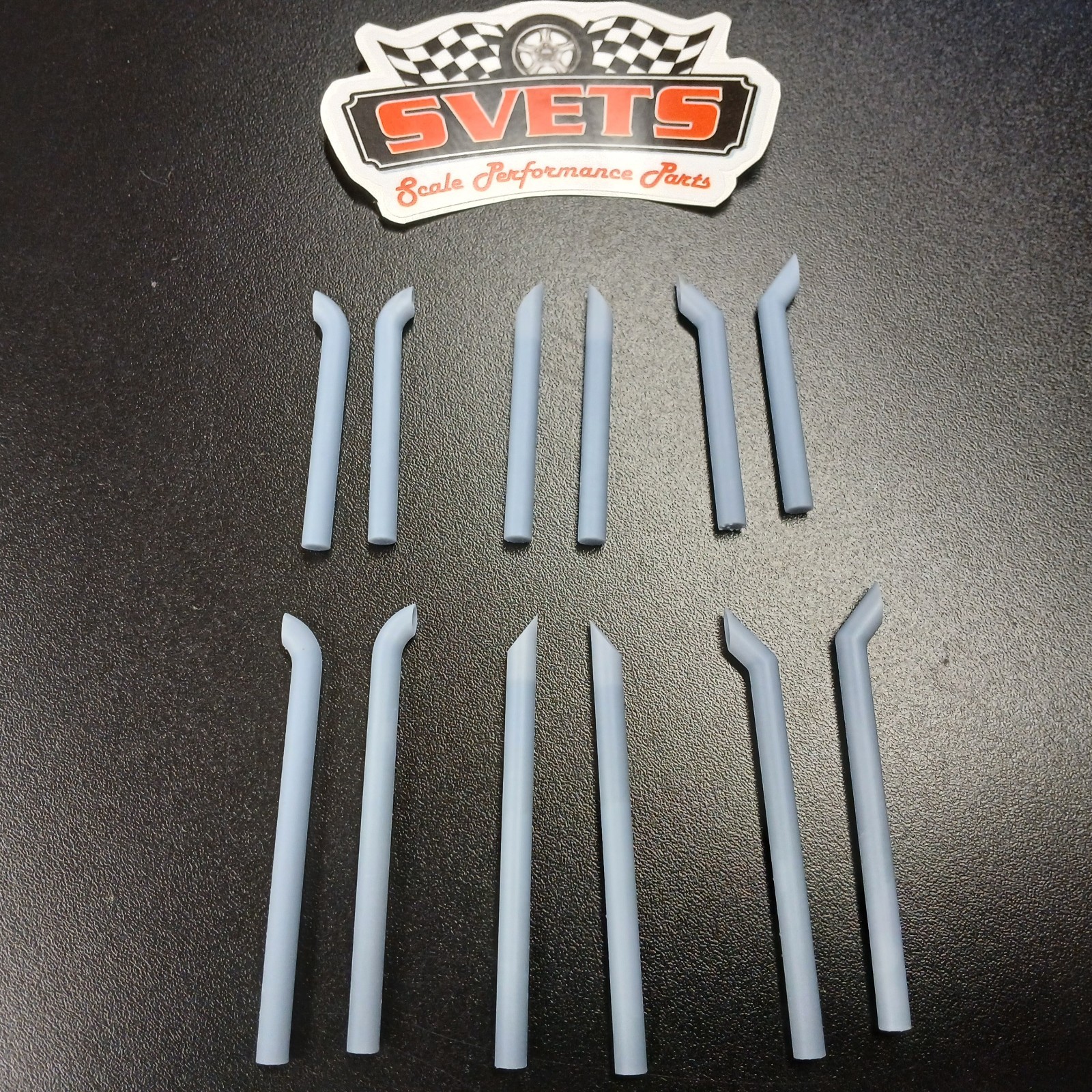 1/24 1/25 Scale 3D Resin Exhaust Stacks Set Universal Bundle | eBay