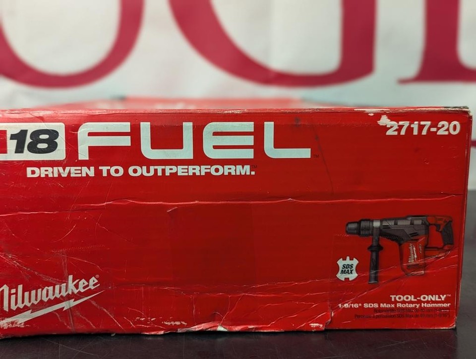 Milwaukee 2717-20 M18 FUEL 18V 1-9/16-Inch SDS-Max Rotary Hammer - B ...