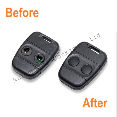 For Rover Lucas 100 200 400 25 45 2 button remote key fob repair ...