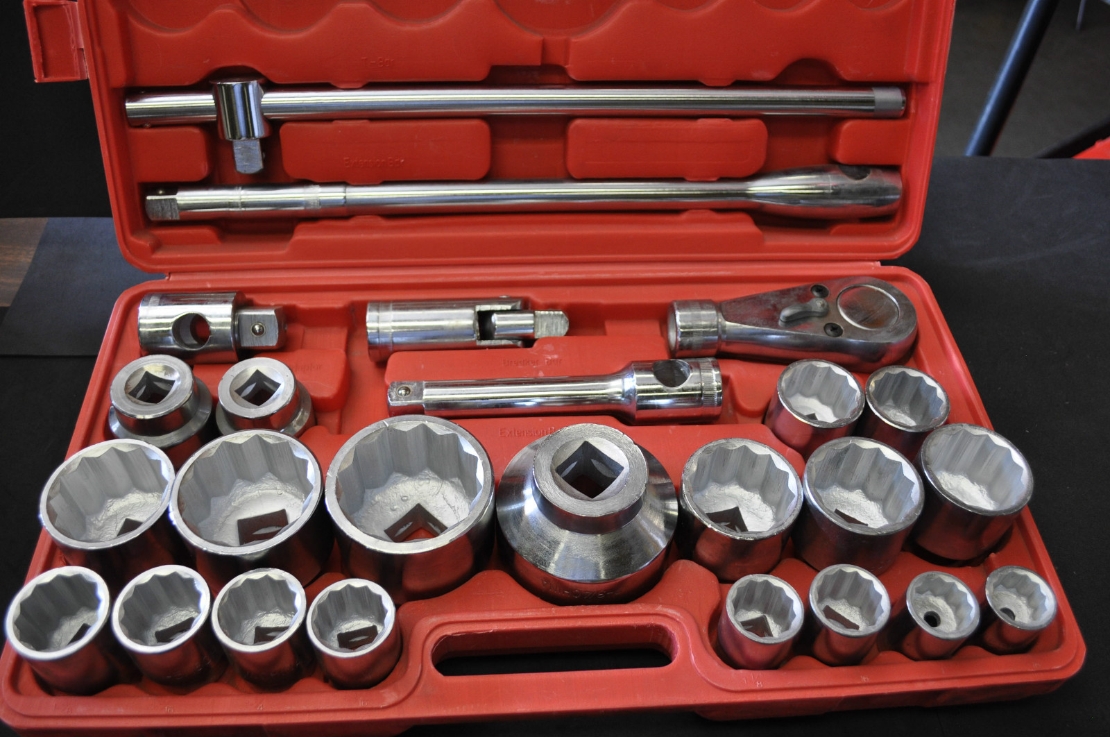 3/4"Dr & 1" Dr 26PCS 15/16" to 2-3/4" Truckload Big Socket set | eBay