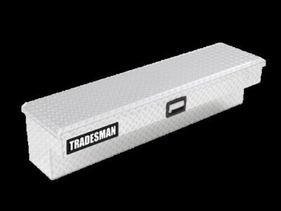 Tradesman tra9748 Aluminum Side Bin Truck Tool Box (48in.) - Brite | eBay