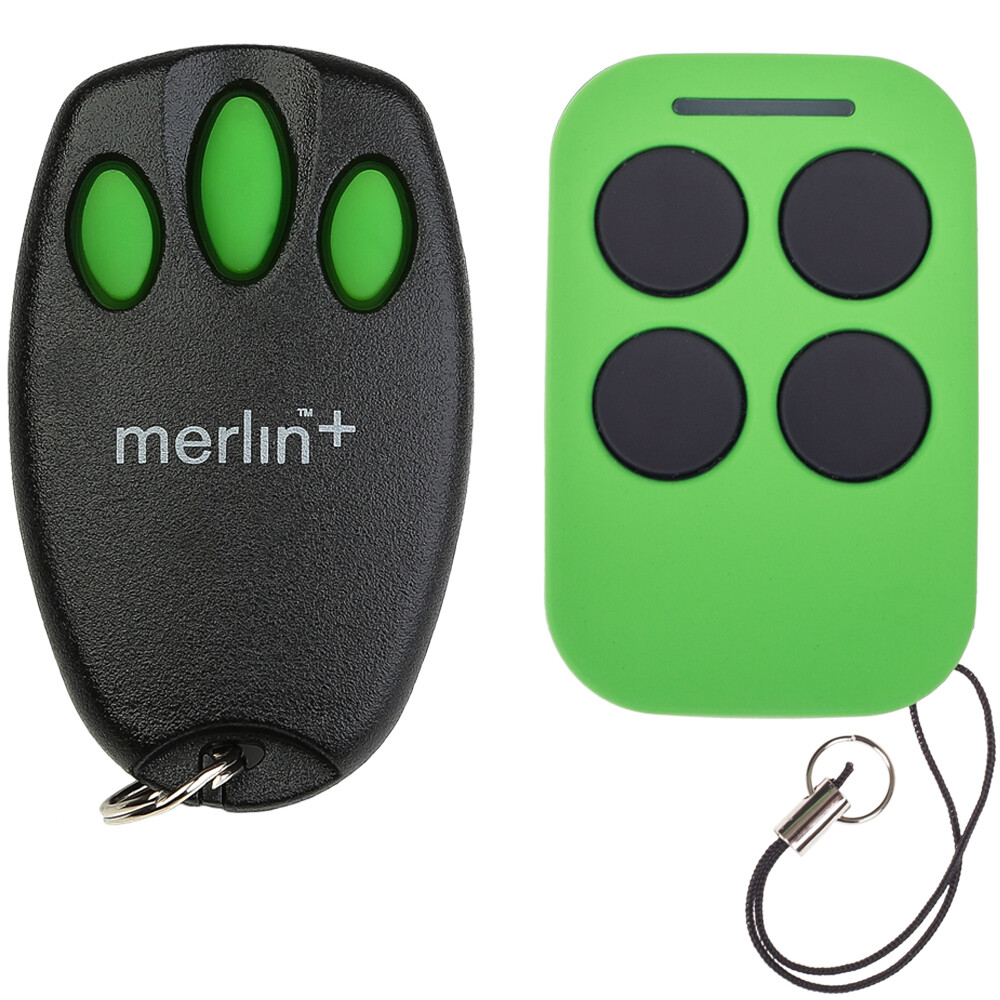 Brand New Garage Door Remote Control Merlin C945 Security+ Green - Auto ...