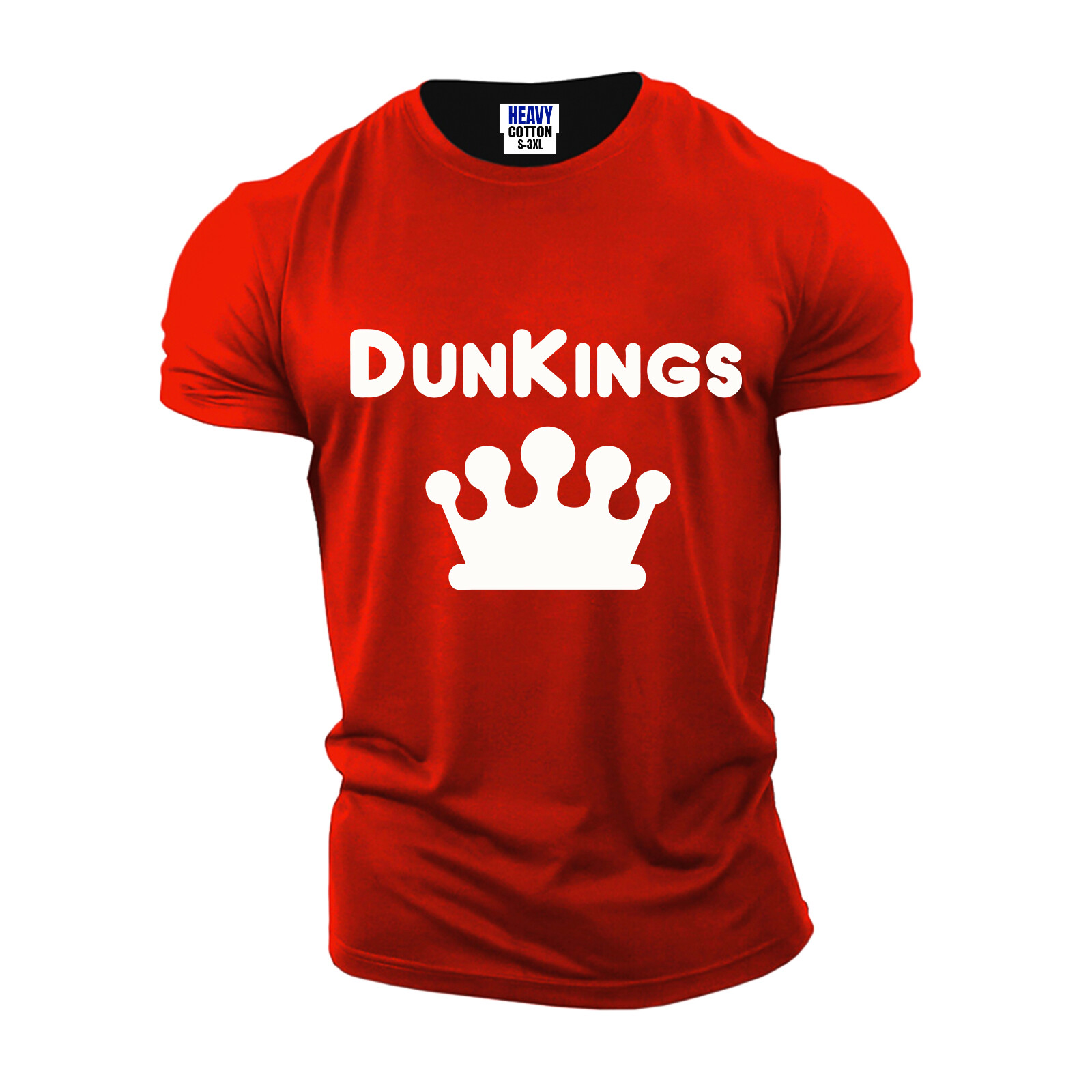 DunKings Funny Crown Men's T-Shirt American Sarcastic USA New Gift Tee ...