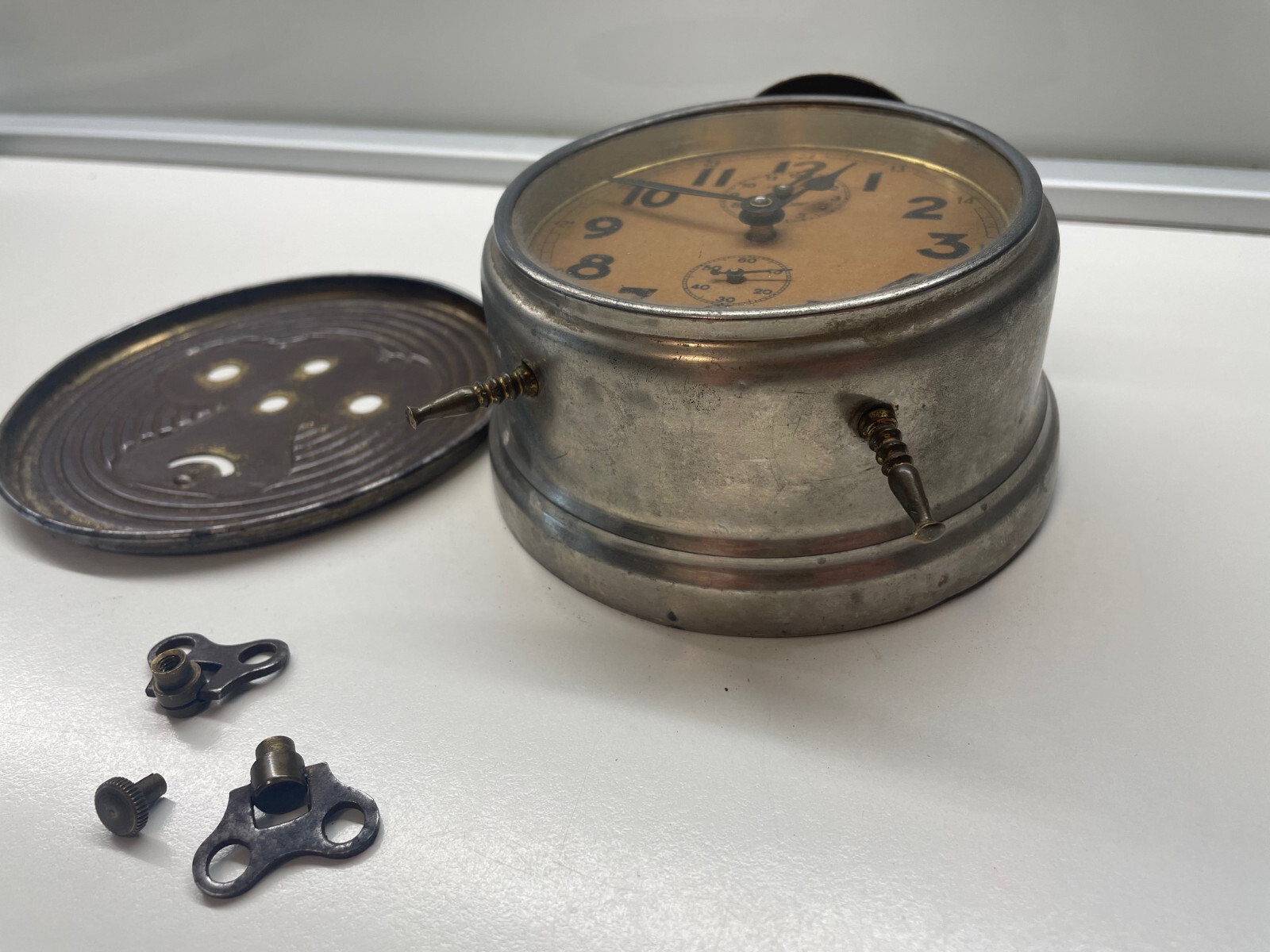 Antique/Vintage Alarm Clock - FMS, Made in Germany | eBay