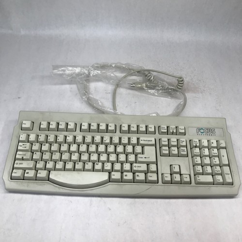 Focus Electronics FK6200 Vintage Clicky Keyboard FCC ID FSQ100138 ...