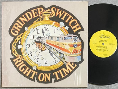 GRINDERSWITCH Right on Time LP Private Press Southern Rock Shrink EX | eBay