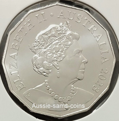 2023 Australian Fifty cent 50c coin - COAT OF ARMS - Uncirculated ex ...