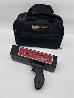 Sports Radar Model 3400 Speed Radar Gun With Bag | eBay