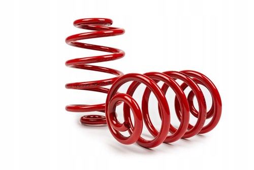 2x Rear Lowering Coil Springs for Fiat Cinquecento Sporting 1991-1998 ...