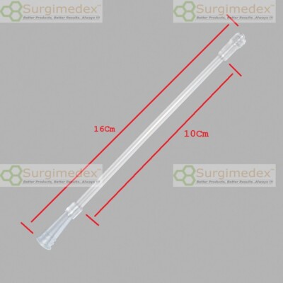Urine Bag Connector (Flexible, with luer lock and male adapter) - 50 ...