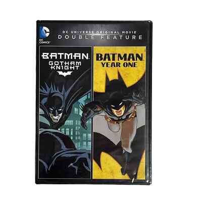DC Universe : Batman Gotham Knight AND Batman Year One (DVD) BRAND NEW ...
