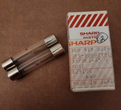 NOS OEM QFS-B0002YBE0 SHARP FUSE | eBay