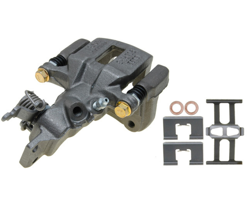 Disc Brake Caliper-R-LineSemi-Loaded and Bracket Assembly Rear Left ...