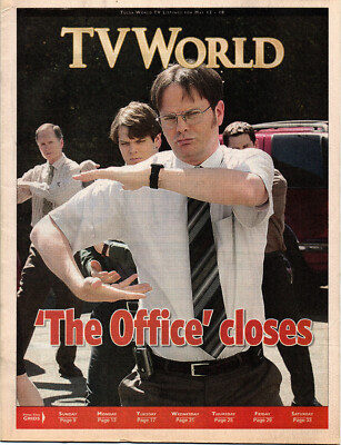 TV WORLD Magazine May 12-18 2013 Rainn Wilson The Office Tiffani ...