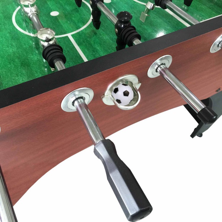 Foosball Table Contemporary Style 54" Chrome-Plated Handles E–Z Spin ...