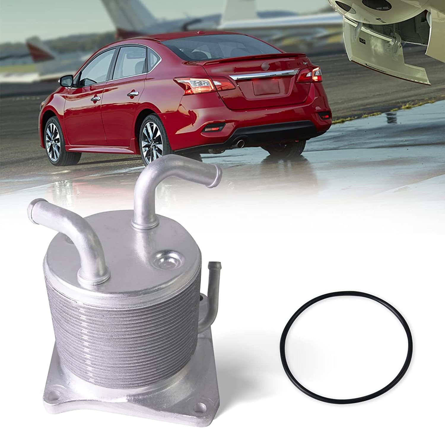 CVT Transmission Oil Cooler Kit Fix Upgrade For Nissan Overheating ...