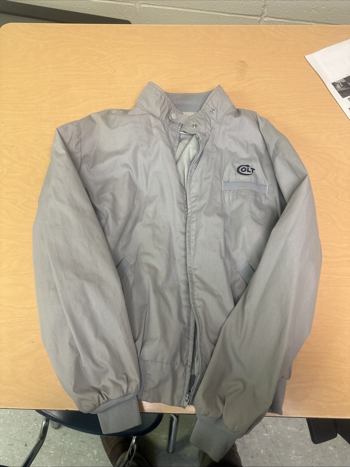 Vintage COLT Firearms Windbreaker Jacket by K-Brand M… - Gem