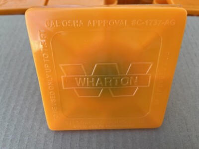 Rebar OSHA Caps - for #3 - #8 Impalement Safe, Square, Flat Top, BOX OF ...