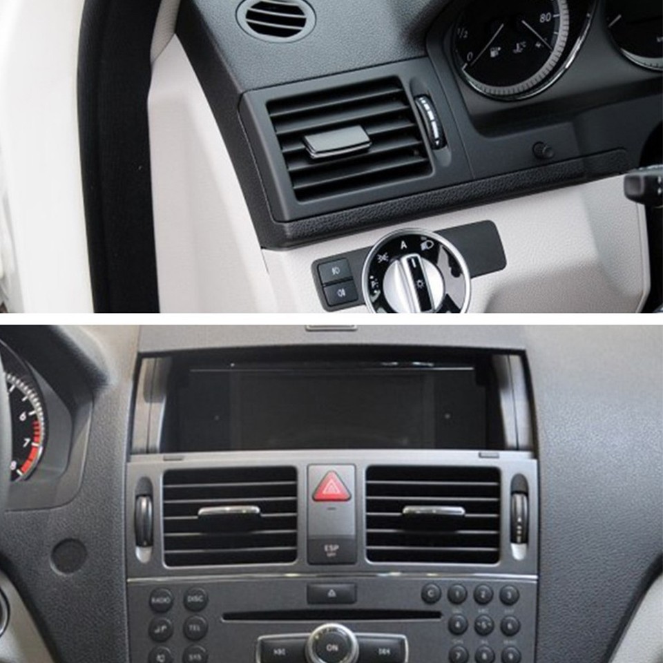 Rear Center for C-Class Car A/C Air Vent Outlet Tab Clip ABS + PC ...