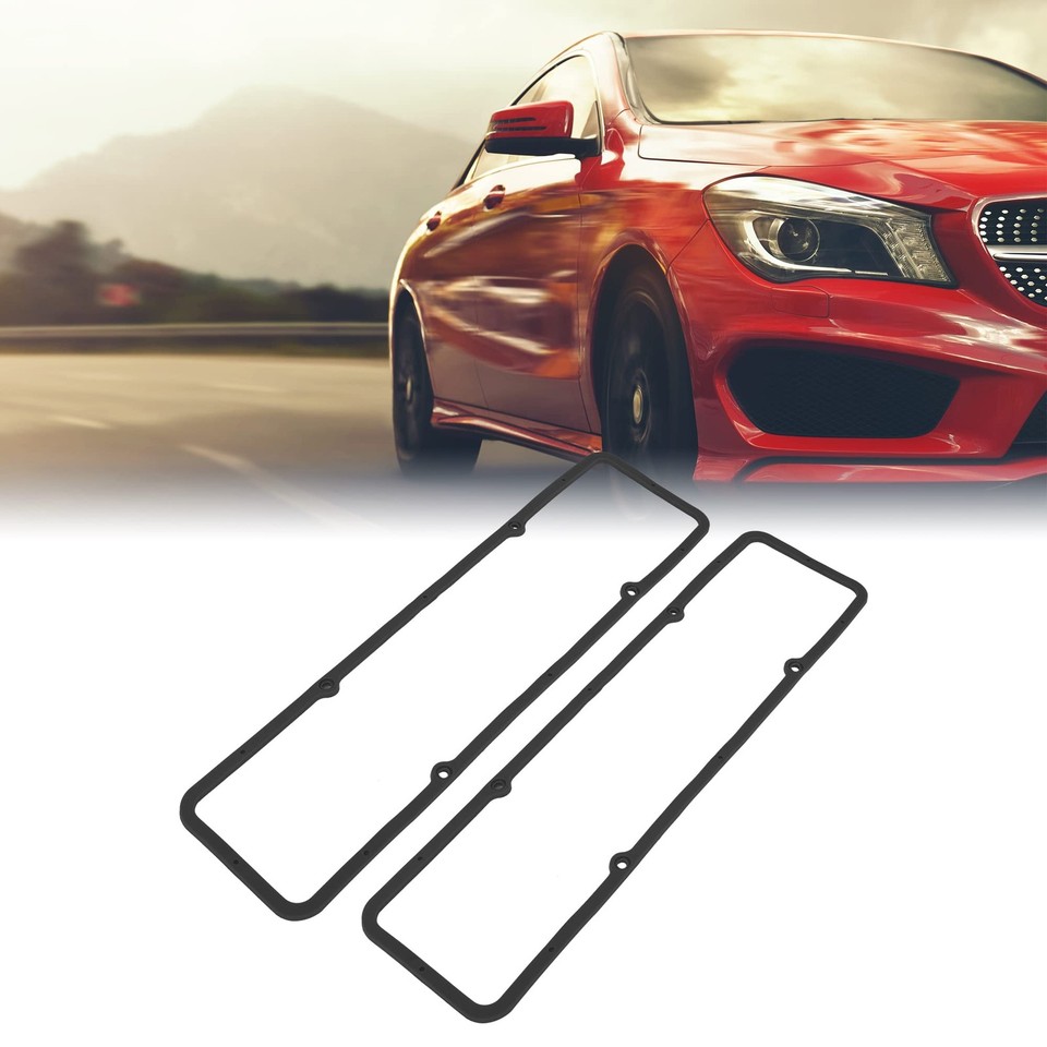 X AUTOHAUX 2pcs Black Valve Cover Rubber Steel Core Gasket for Chevy | eBay