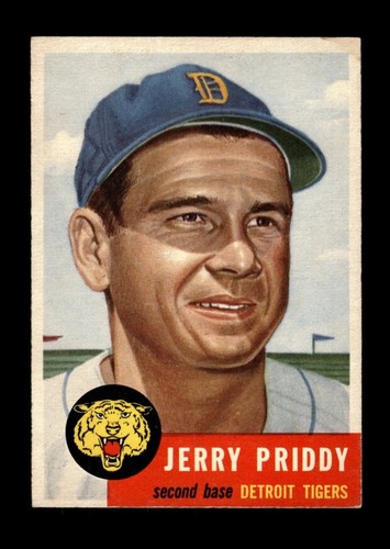 1953 Topps Set-Break #113 Jerry Priddy EX-EXMINT *GMCARDS* | eBay