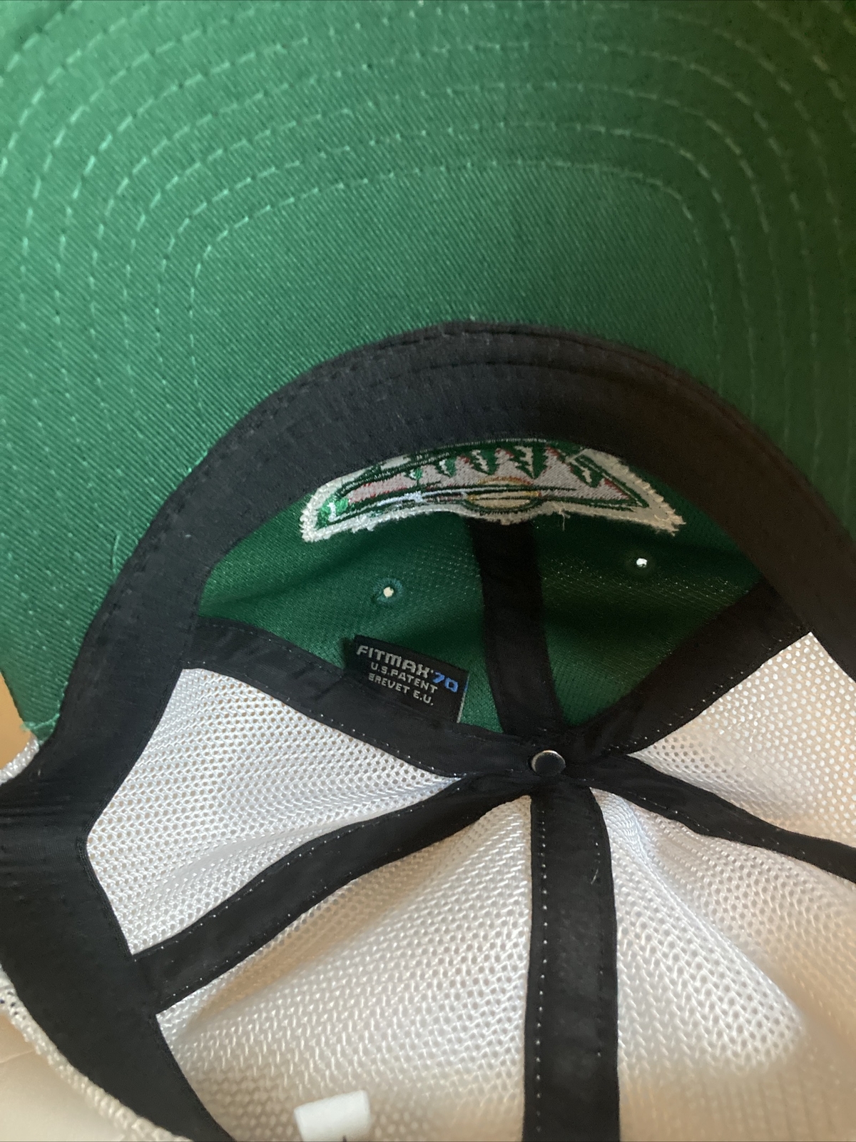 Reebok minnesota wild hat L/XL Fitmax ‘70 | eBay