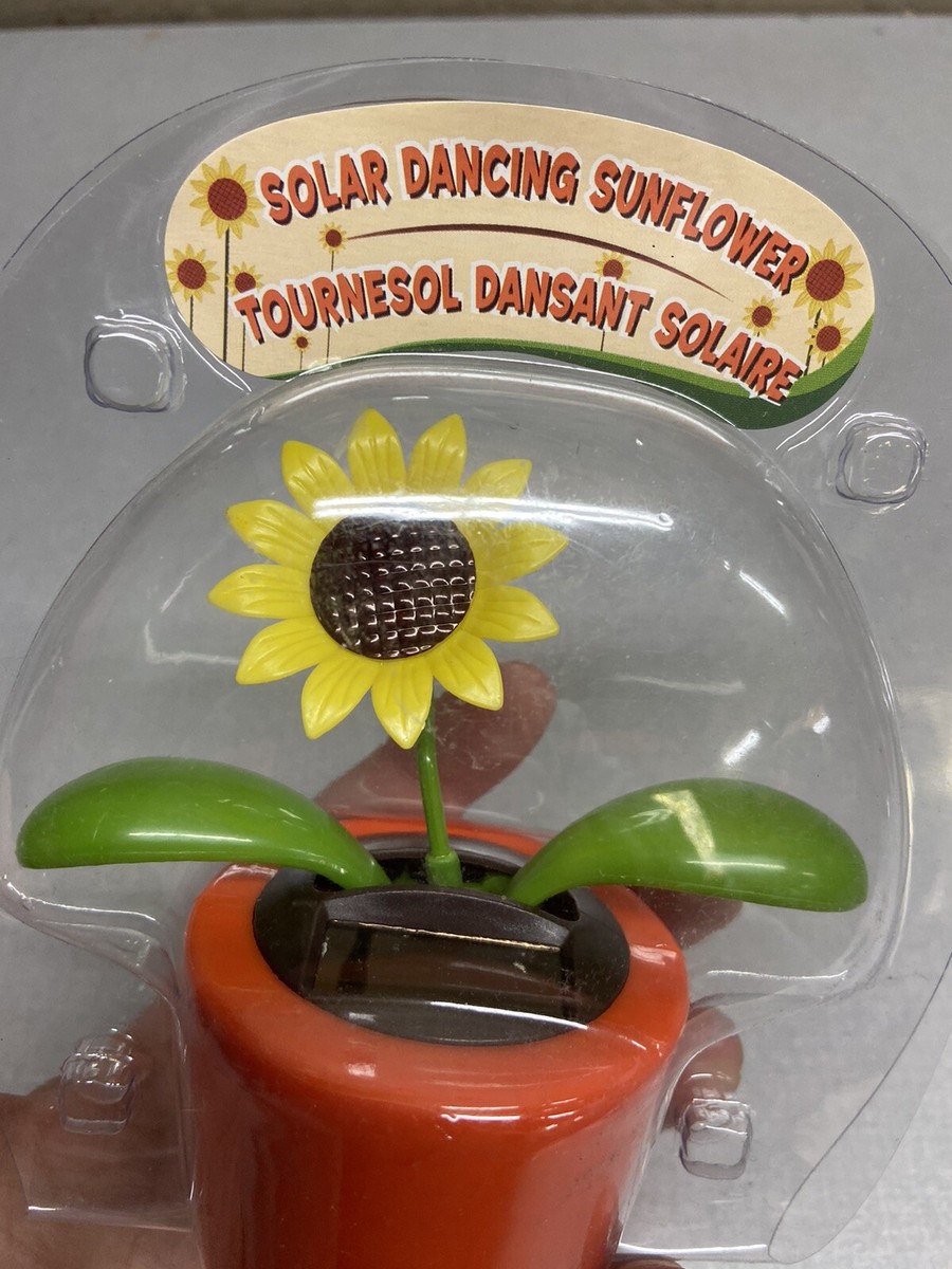 Solar Powered Moving Flower