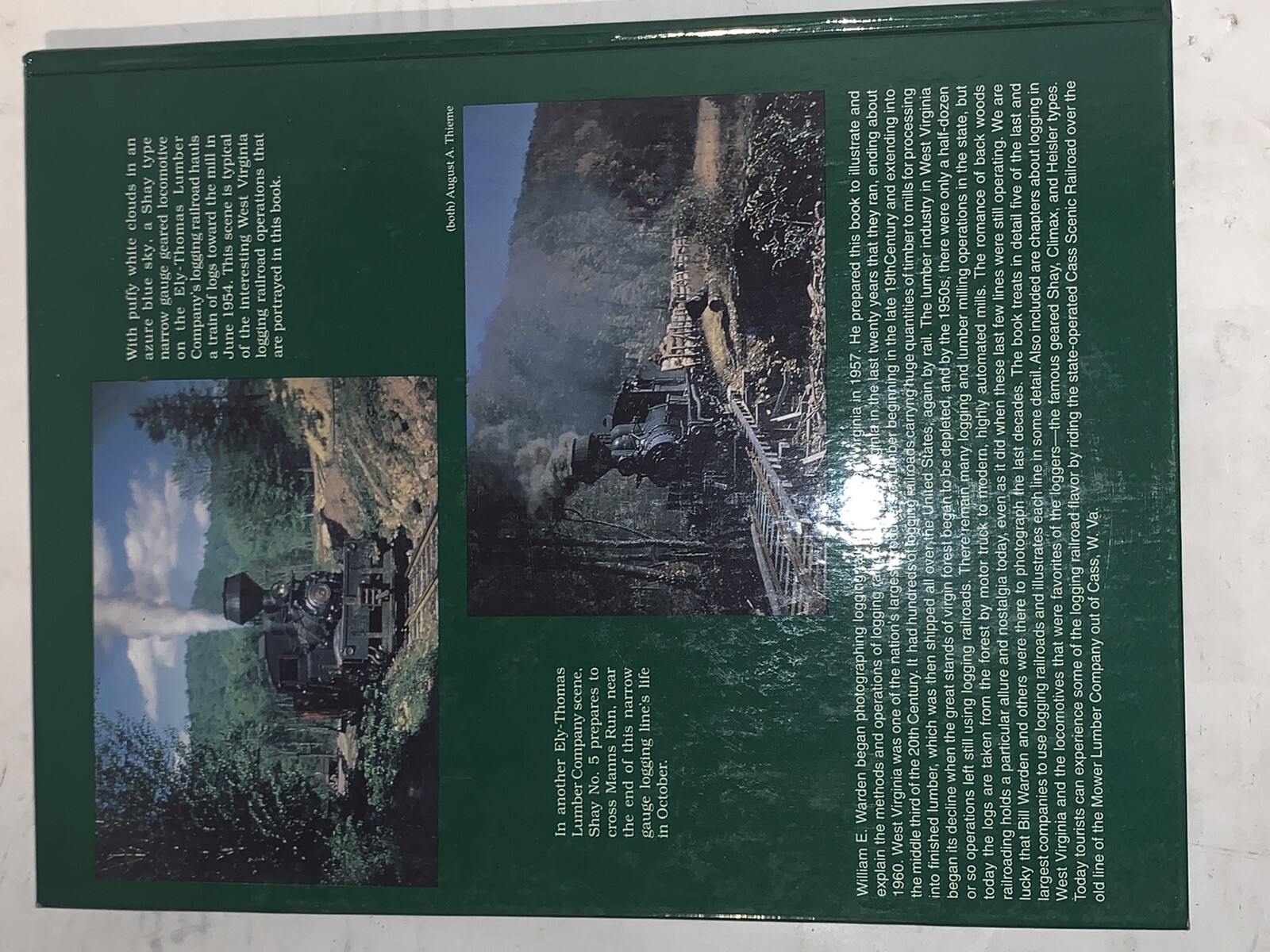West Virginia Logging Railroads | eBay