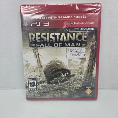 Resistance Fall of Man PS3 Greatest Hits Playstation 3 Game NEW Sealed ...
