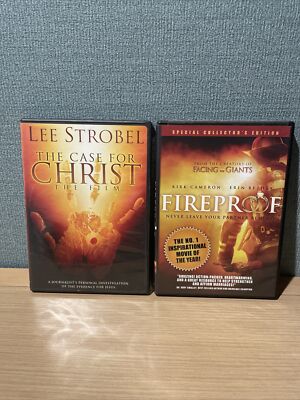 Case for Christ (DVD, 2007) & FIREPROOF (DVD 2009) “Both Discs are ...