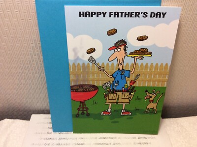 RSVP FATHER'S DAY GREETING CARD New w/Envelope "Happy Father's Day-RARE ...