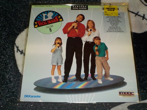 Karaoke Sing-Along Vocal Images Vol 8 12" Laserdisc LD Monkees Free ...
