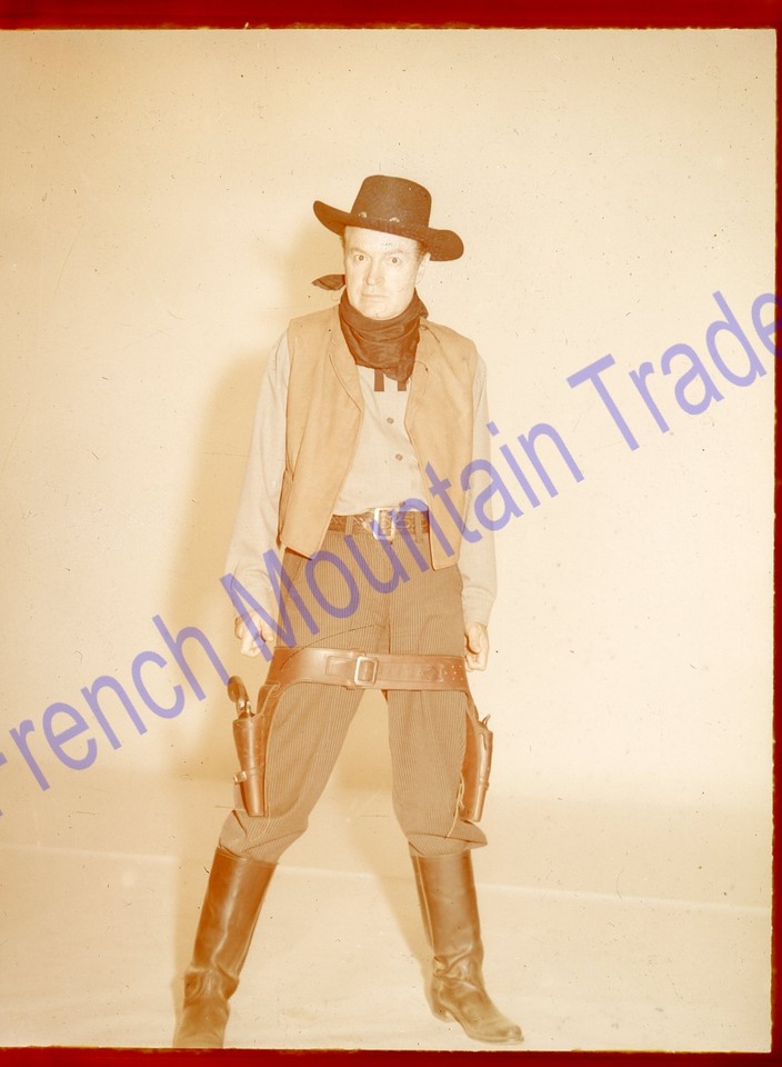 Bob Hope, 4x5" Color Transparency, Red Cast 1956 | eBay