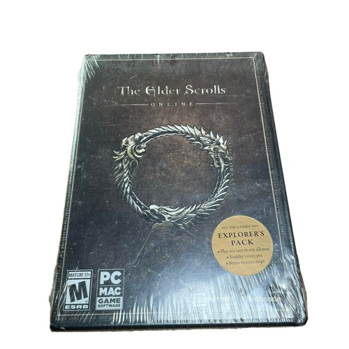 New! The Elder Scrolls Online w/ Explorer's Pack (PC/MAC DVD-ROM, 2014 ...