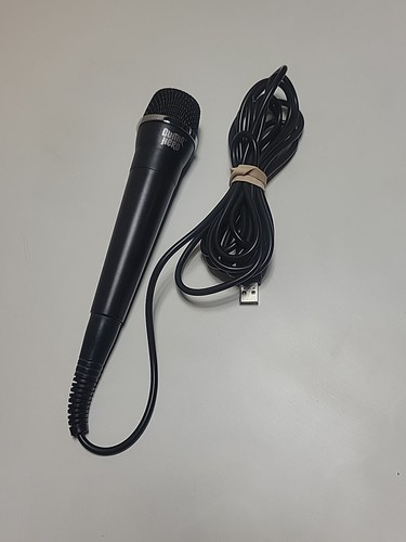 Guitar Hero Microphone Activision Wired USB Replacement Mic Model 96203 ...