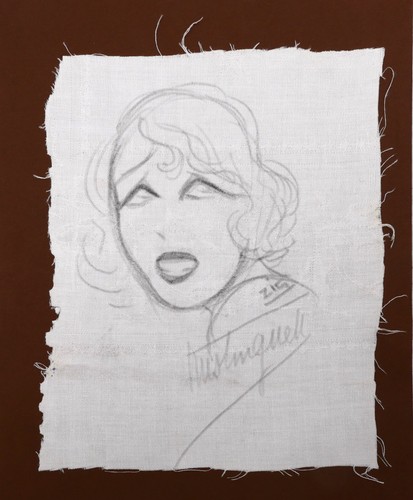 Dessin de Mistinguett par Zig (Louis Gaudin) - Signé et Dédicacé | eBay