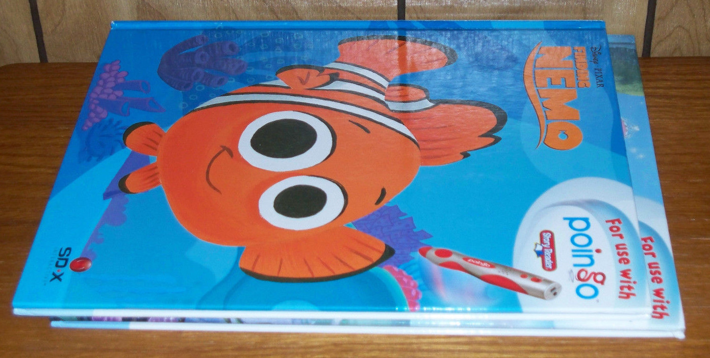 Poingo Story Reader Books Lot 2 Finding Nemo and Cinderella | eBay