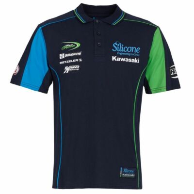 Official Silicone Racing Kawasaki Team Polo shirt - 19SK-AP | eBay