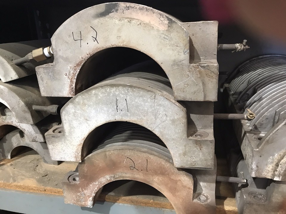 Cast Heaters for 2.5” Davis Standard Extruder or 3.5” NRM Extruder ...