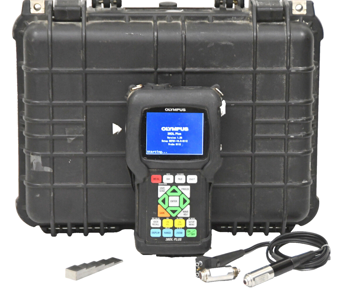 Olympus 38dl Plus Olympus 38DL Plus Ultrasonic Thickness Gauge