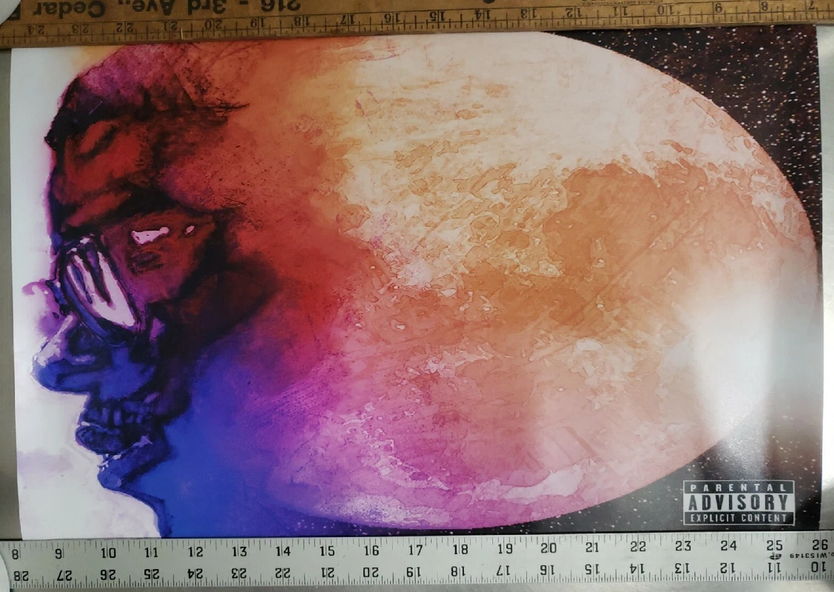 Kid Cudi Man On The Moon Deluxe Version Album Cover