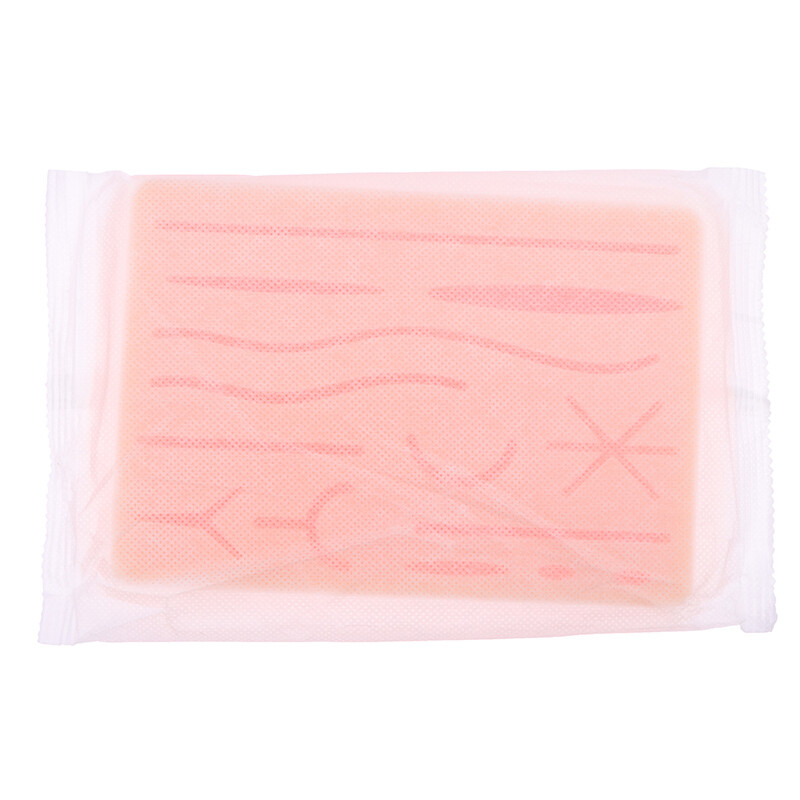 Wound Silicone Suture Pad Human Traumatic Skin Model Suturing Training ...