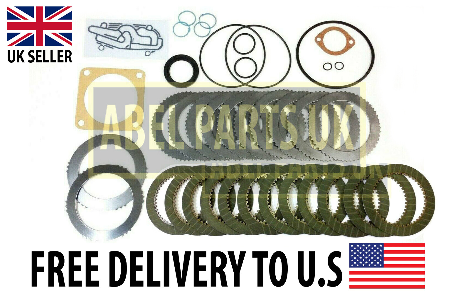 JCB PARTS -TRANSMISSION REPAIR KIT WITH PLATES,SEAL,GASKET (445/30011 ...