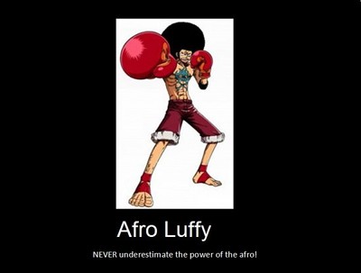 One Piece anime monkey d luffy afro boxer PAD Custom Gaming Mat Desk ...