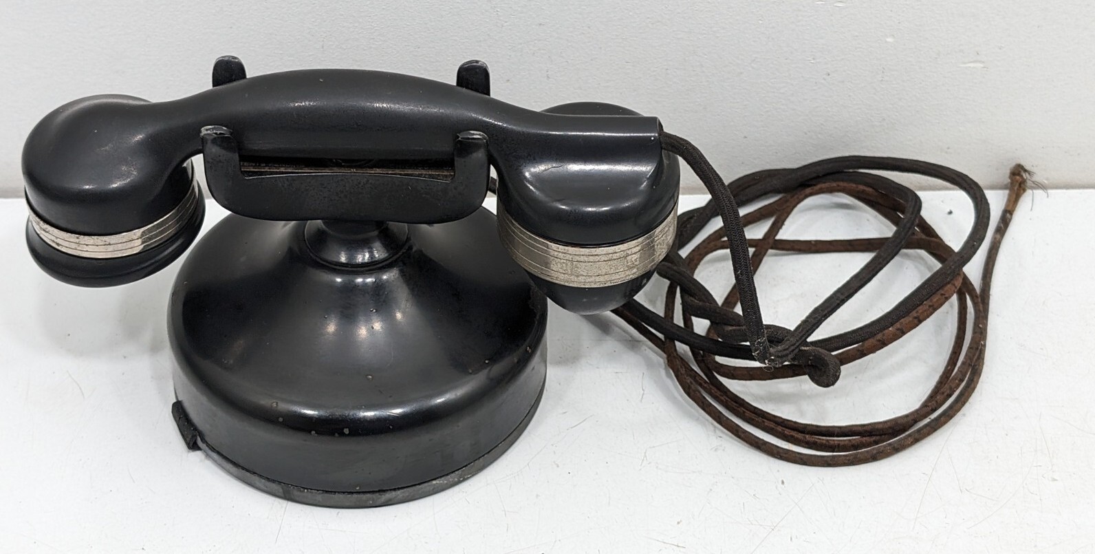 Antique Art Deco Monophone Telephone Railroad Reception Phone Bakelite ...