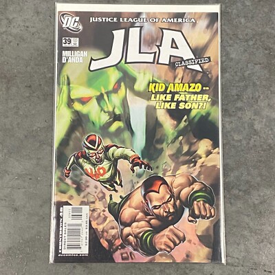 Justice League of America #39 Classified Kid Amazo Like Father Like Son ...