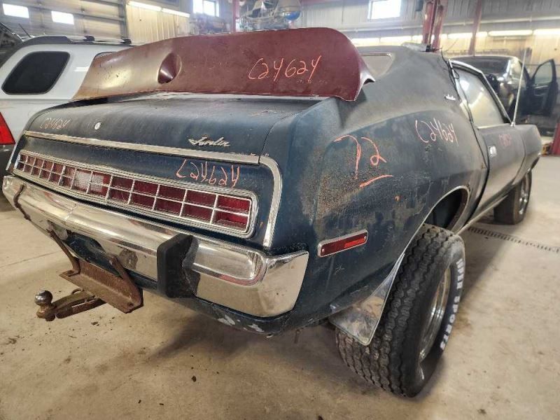 Rear Bumper Assembly W/Brackets Fits 1972 AMC JAVELIN SST 1089496 | eBay