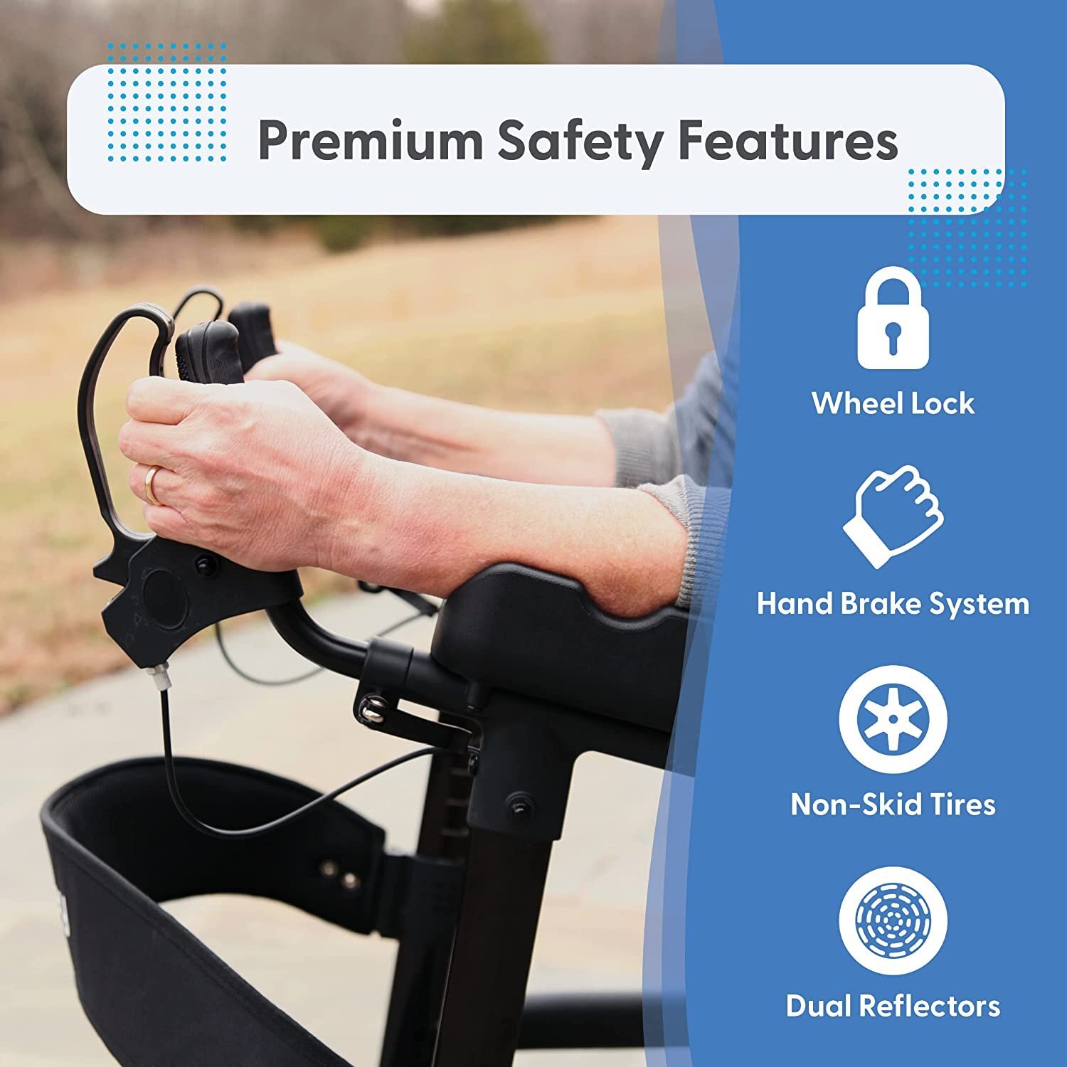 The UPWalker H200 Standard Size Upright Mobility Walker for sale online ...