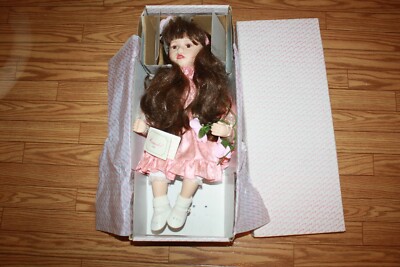 Handcrafted Porcelain Doll MELINDA 19" Camelot COA QVC Original ...