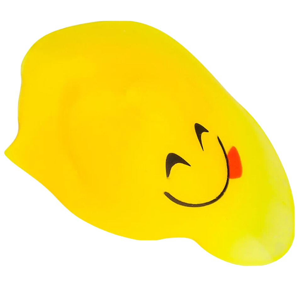 2.5 '' Sticky Splat Emoticon Ball - ONE Per Order - Silly / Fun / Smile ...